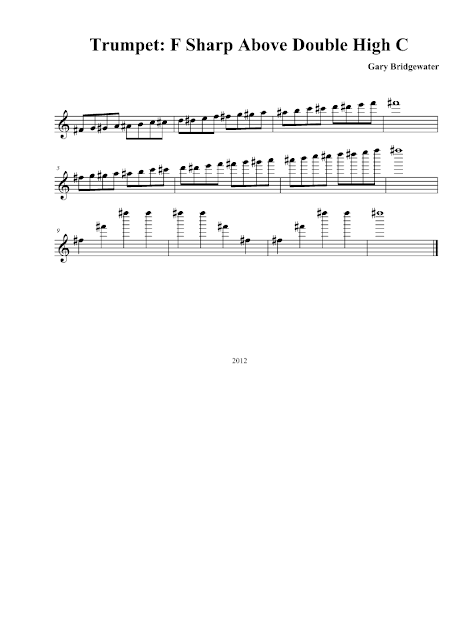 Trumpet: Trumpet: F Sharp Above Double High C